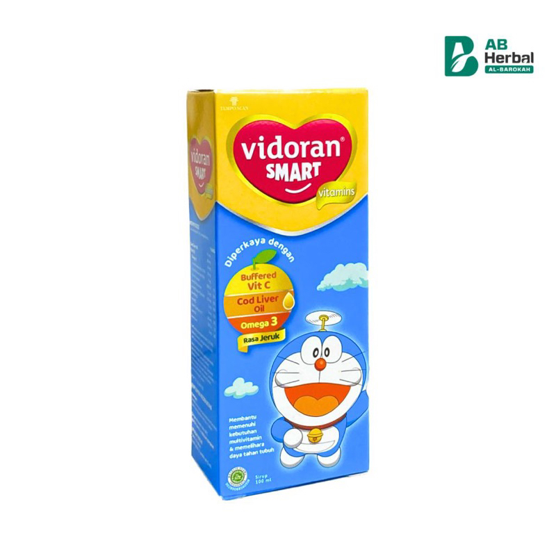 Jual VIDORAN SMART SIRUP JERUK dan STRAWBERRY 100ML / VITAMIN ANAK ...