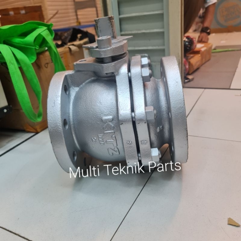 Jual Ball Valve Cast Iron Jis 10k 4" inch DN100 Kitz Original | Shopee Indonesia