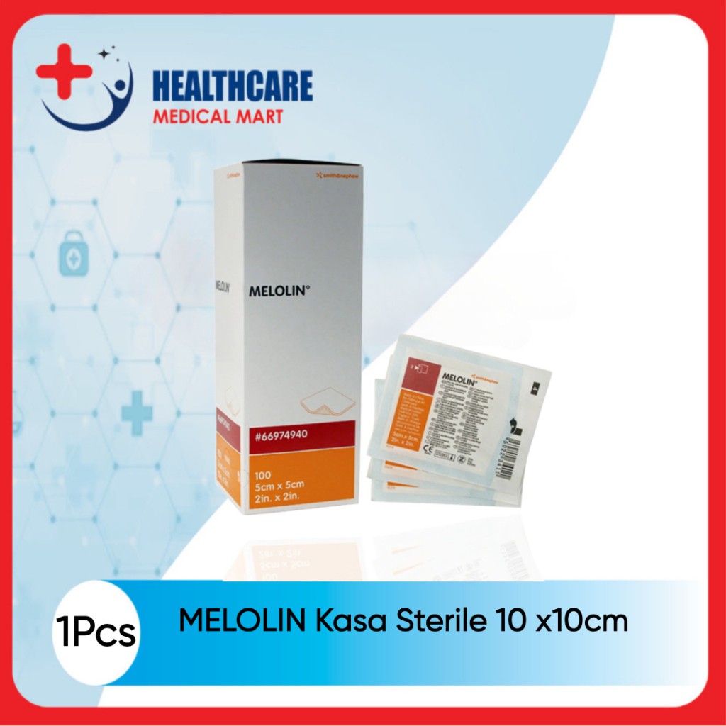 Jual MELOLIN 10 x 10 cm - Plester Luka Tahan Air per 1lembar/pcs ...