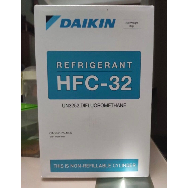 Jual Refrigerant Freon AC R32 DAIKIN HFC-32 3kg | Shopee Indonesia
