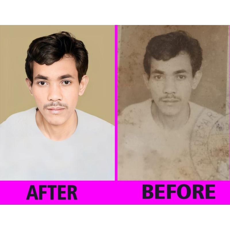 Jual PREMIUM EDIT FOTO HITAM PUTIH MENJADI BERWARNA P/RESTORASI FOTO ...
