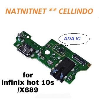 Jual PAPAN CAS / UI BOARD CONEKTOR CAS HOT 10S INFINIX X689 / INFINIX ...