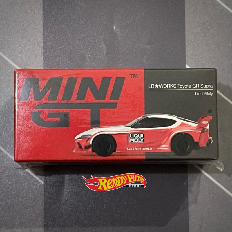 Jual MINI GT Toyota GR Supra Liqui Moly LBWK Box Segel | Shopee Indonesia