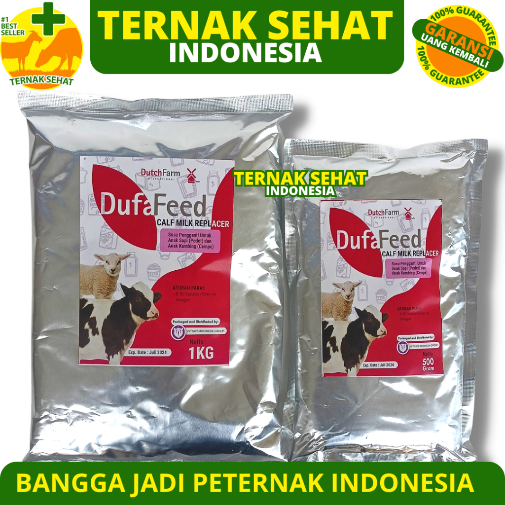 Jual SUSU KAMBING DUFA FEED - Dufafeed Susu Pengganti Induk Sapi Kambing Domba Anti Mencret ...