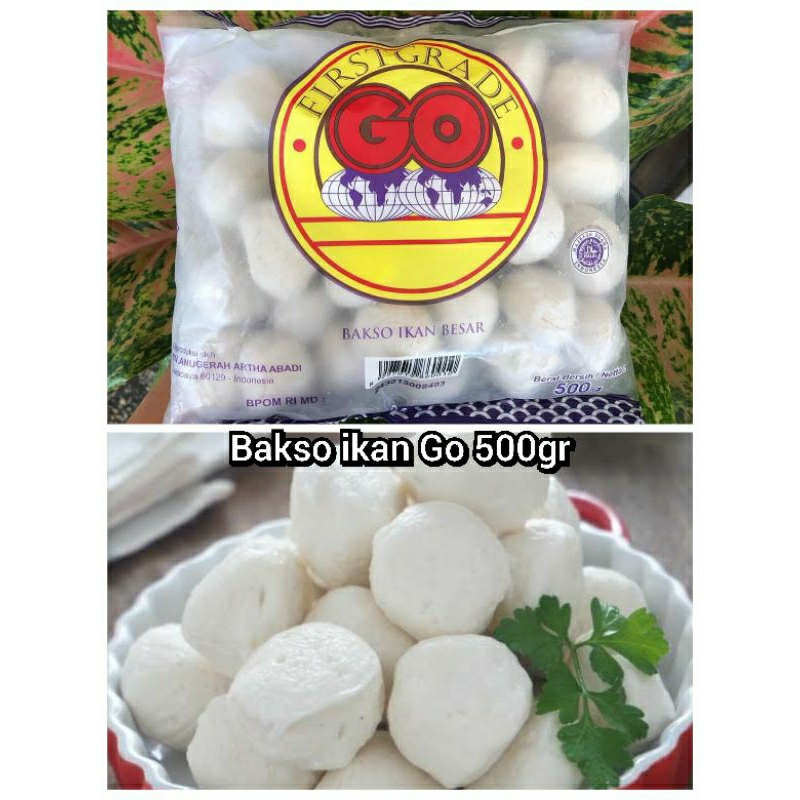 Jual Bakso ikan GO 500gr/olahan ikan bakso go | Shopee Indonesia