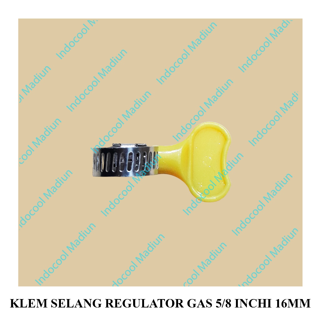 Jual KS58 SAMBUNGAN KLEM GAS/KLEM SELANG REGULATOR GAS 5/8 INCHI 16MM | Shopee Indonesia