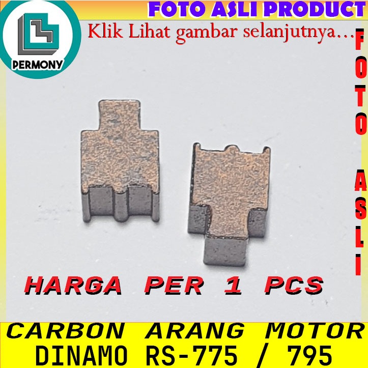 Jual Arang Carbon brush RS775 Motor RS795 bor tangan cordless sikat karbon( min, pembelian 2 pcs ...