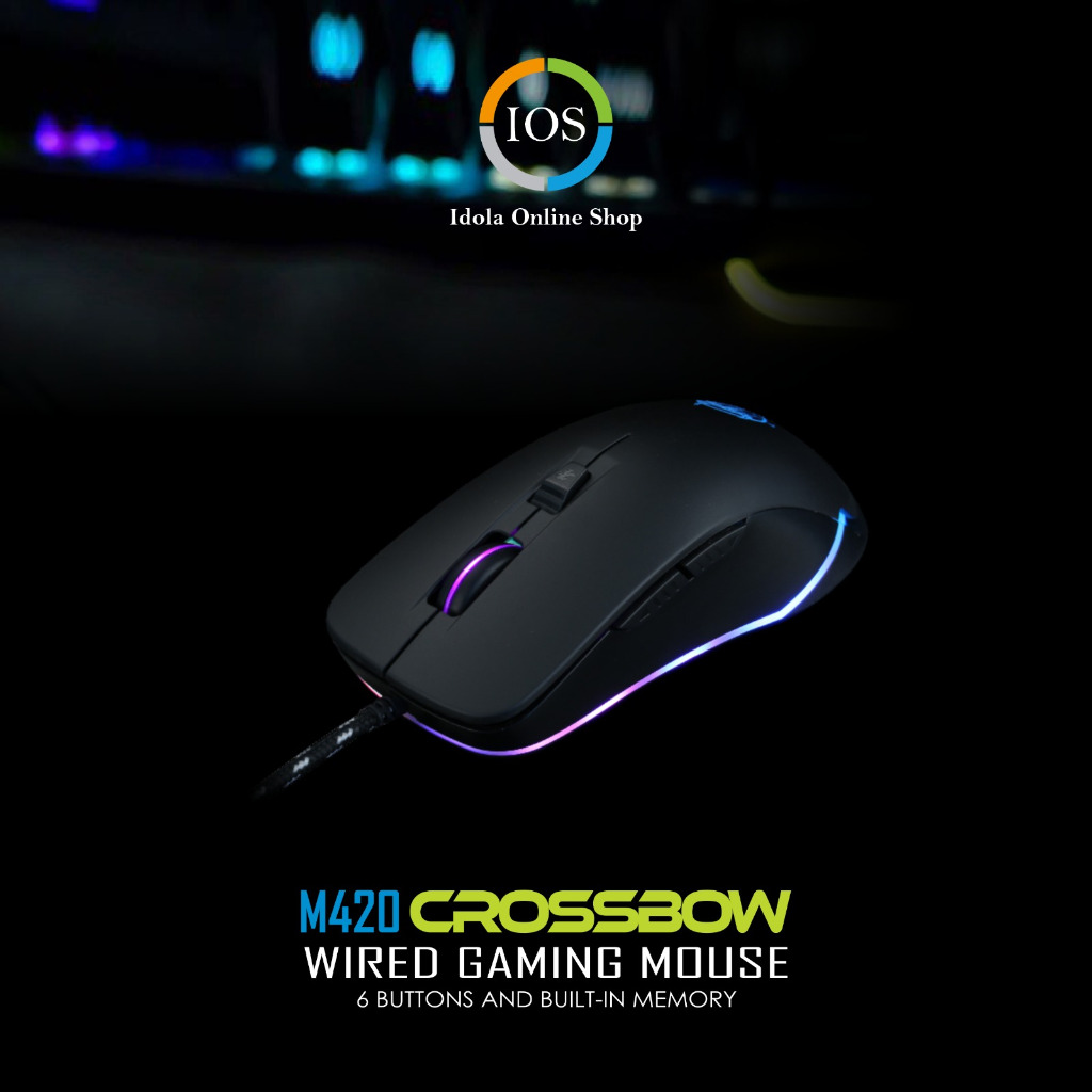 Jual Gaming Mouse Imperion Crossbow M420 | Shopee Indonesia