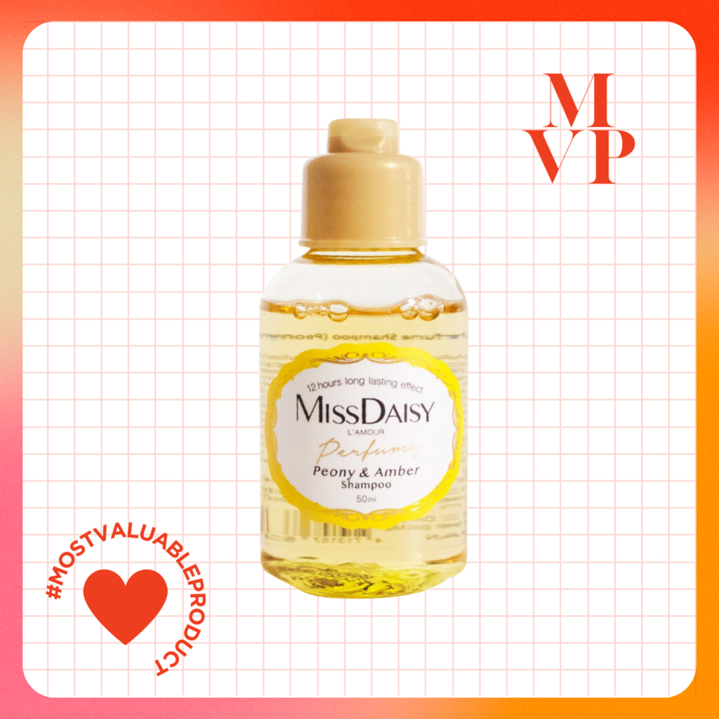 Jual MVP - Miss Daisy Shampoo Peony & Amber | 50ml | Shopee Indonesia