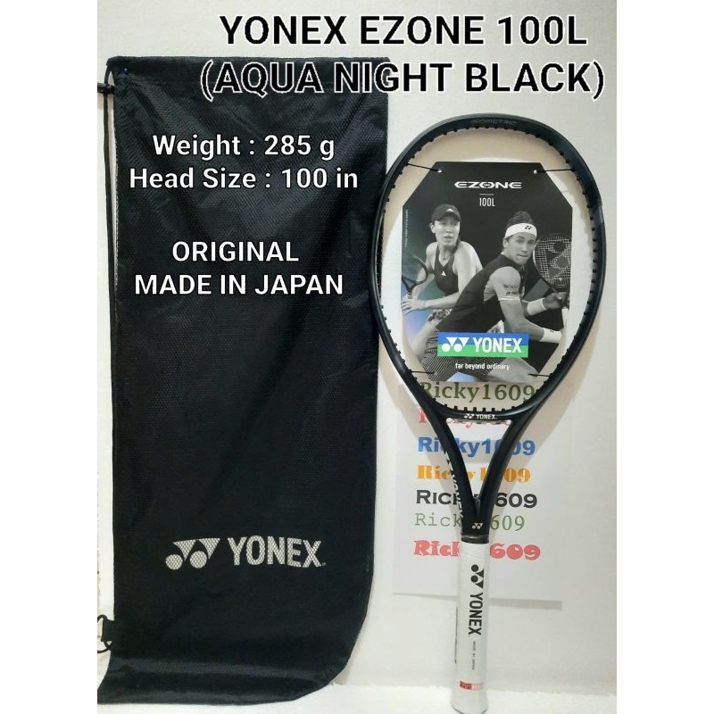 Jual RAKET TENIS YONEX EZONE 2024 (AQUA NIGHT BLACK) / EZONE 98 - EZONE 100 - EZONE 100L ...