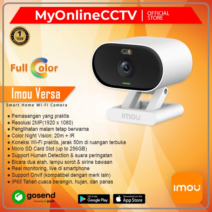 Jual Imou Versa 2MP Wireless IP Camera CCTV Full Color Night WiFi ...