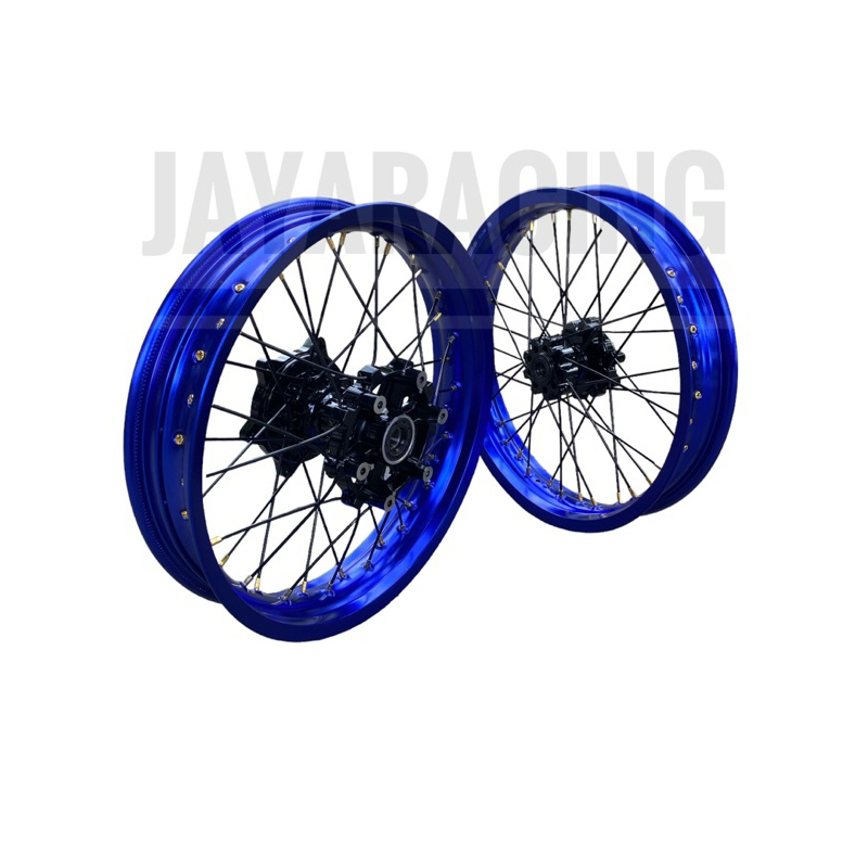 Jual velg Supermoto 17 350 300 250 KLX Dtracker CRF WR155 Sepaket ...