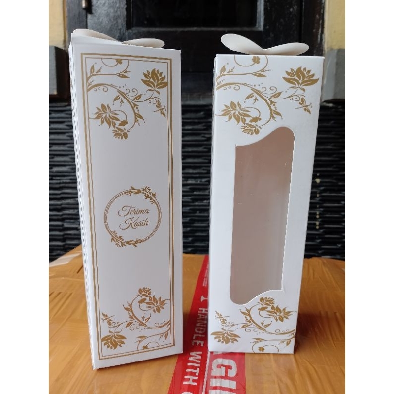 Jual kemasan box botol/Tumbler isi 100pcs motif dan warna | Shopee ...