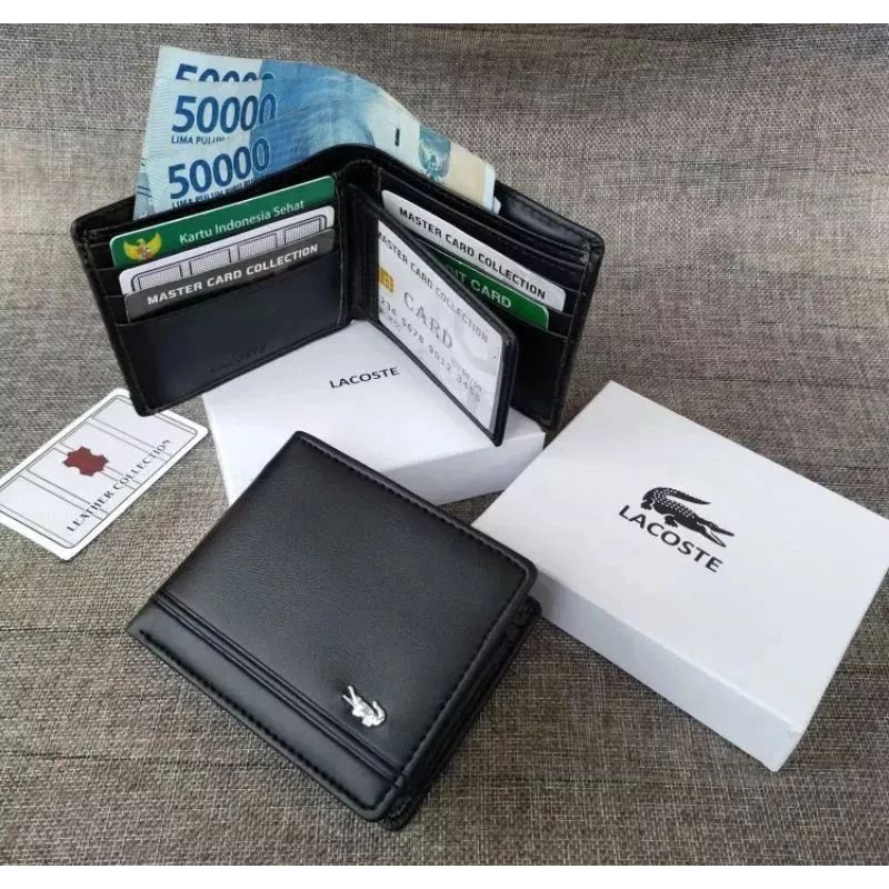 Jual Dompet Pria Semi Kulit Exclusive Box Dompet Cowok | Shopee Indonesia