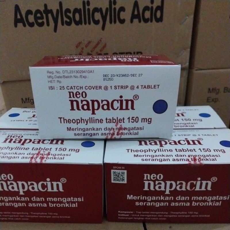 Jual Neo Napacin 1 Box isi 25 strip | Shopee Indonesia