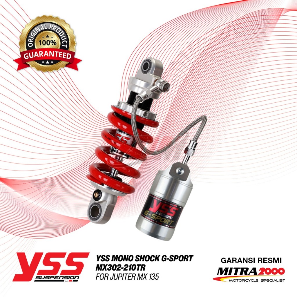 Jual YSS Mono Shock G-Sport Jupiter MX 135 (MX302-210TR) | Shopee Indonesia