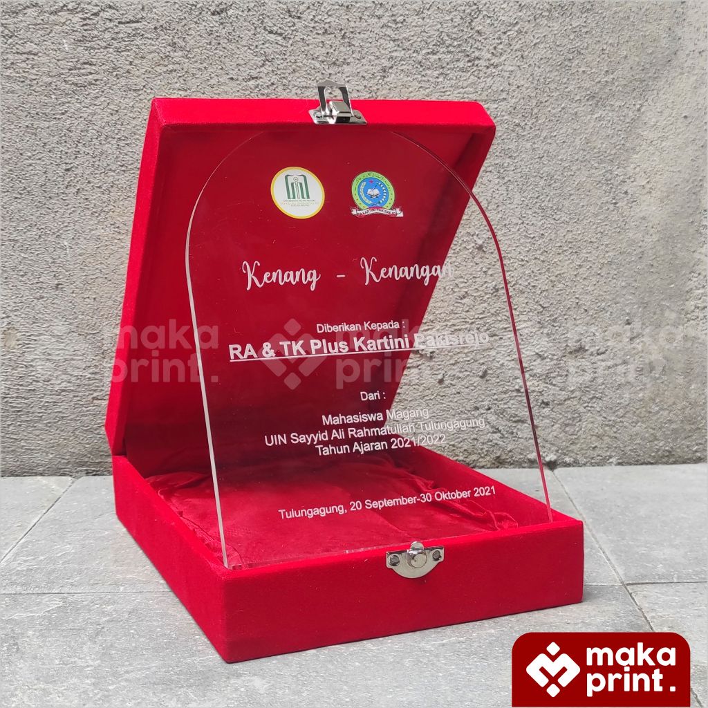 Jual Plakat Custom Akrilik - Vandel Custom - Vandel KKN - Vandel Kenang ...