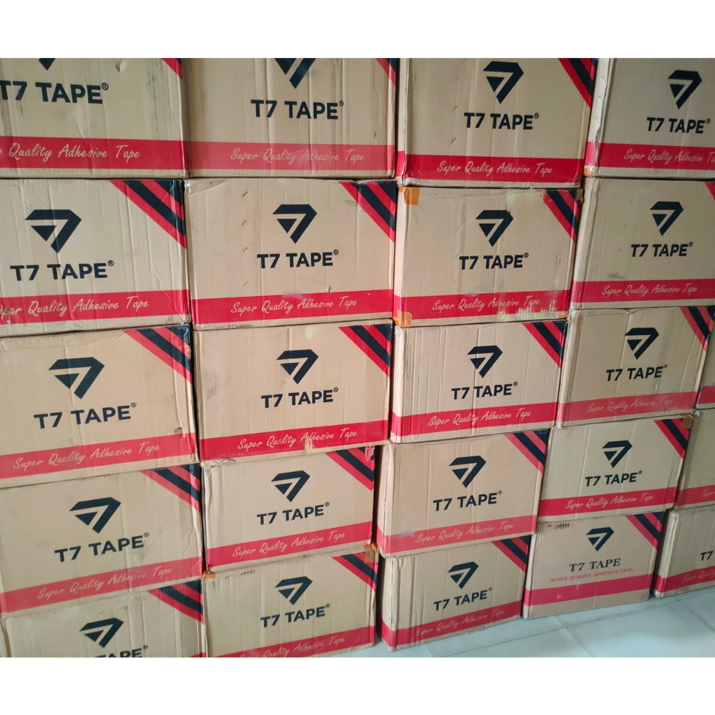 Jual Lakban 1 Dus 45mmx72yard 2 Inch Bening dan Coklat Selotip Opp ...