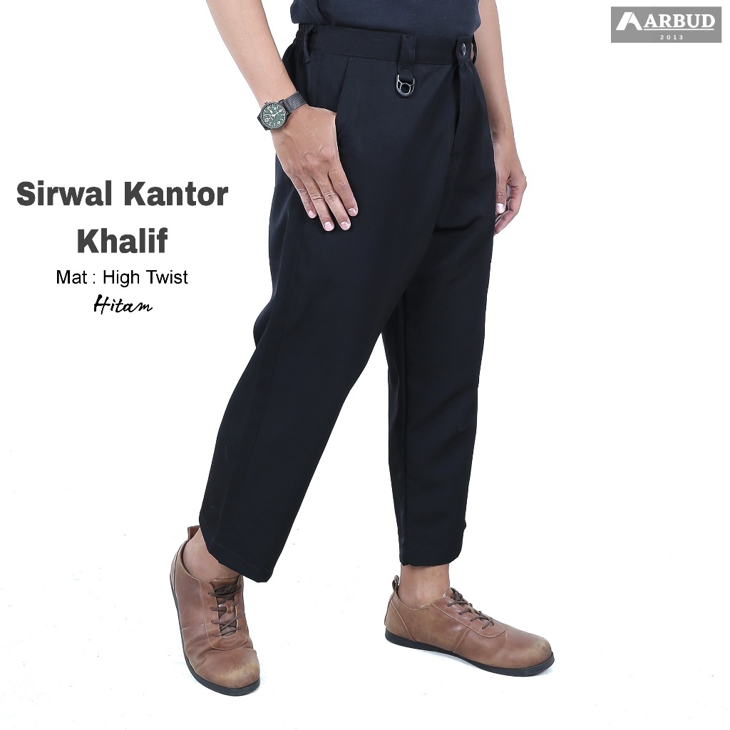 Jual SIRWAL ARBUD - Sirwal Kantor KHALIF Celana Pria Formal Ankle Pants ...