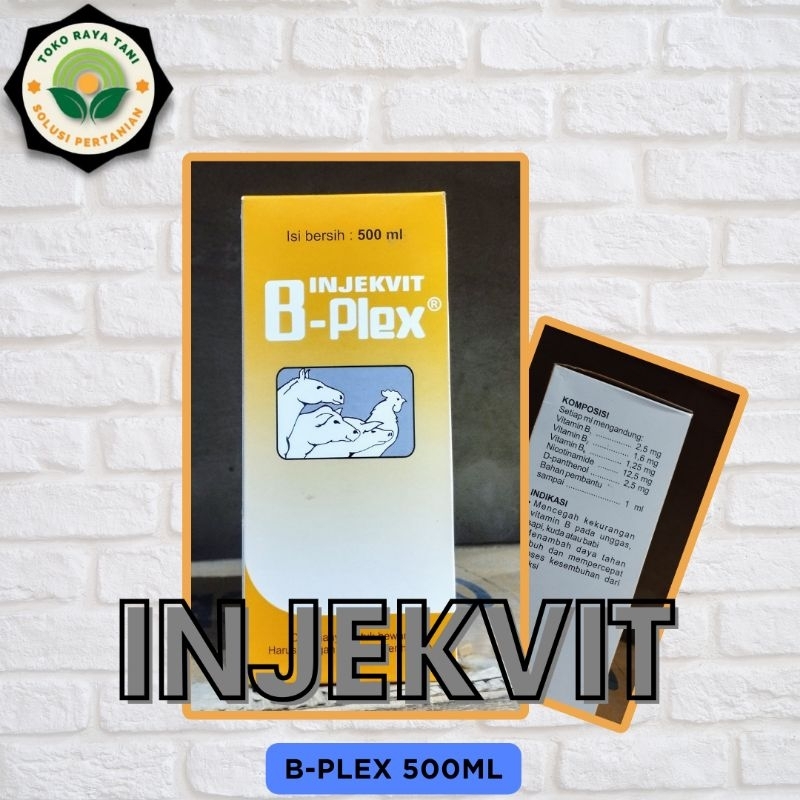Jual Jual Injekvit Bplex isi 500ml obat hanya untuk hewan | Shopee ...