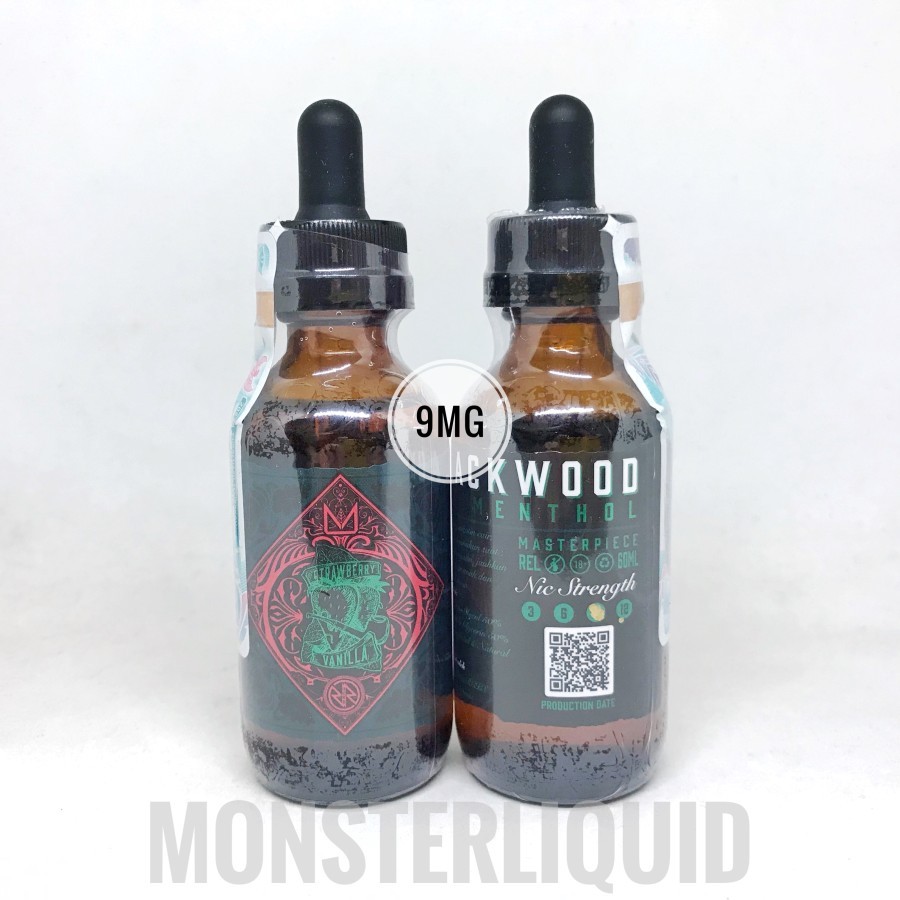 Jual BLACKWOOD ICE MENTHOL STRAWBERRY VANILLA TOBACCO 9MG 60ML | Shopee ...