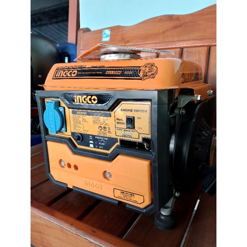 Jual MESIN GENSET MINI 800 WATT INGCO GE8002 | Shopee Indonesia