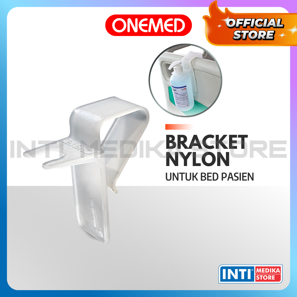 Jual ONEMED - Bracket Hand Sanitizer Patient Nylon untuk Bed pasien RS ...