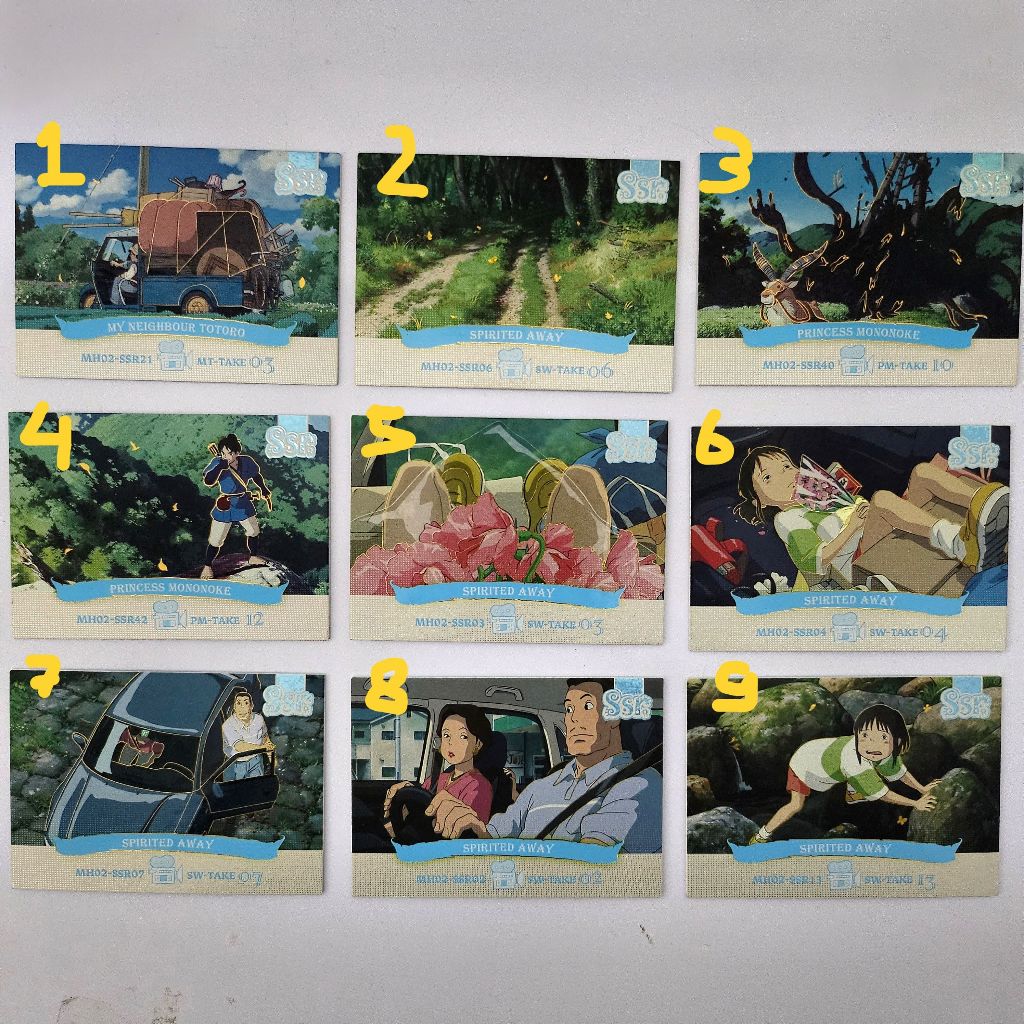 Jual [OFFICIAL GHIBLI STUDIO] Kartu Koleksi Ghibli SSR Holo Original ...