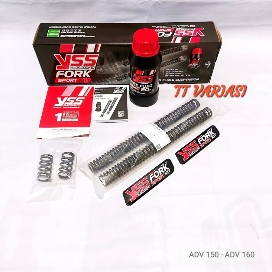Jual Front Fork Spring Sport Kit / Per Shock Depan YSS ADV 150 - ADV ...