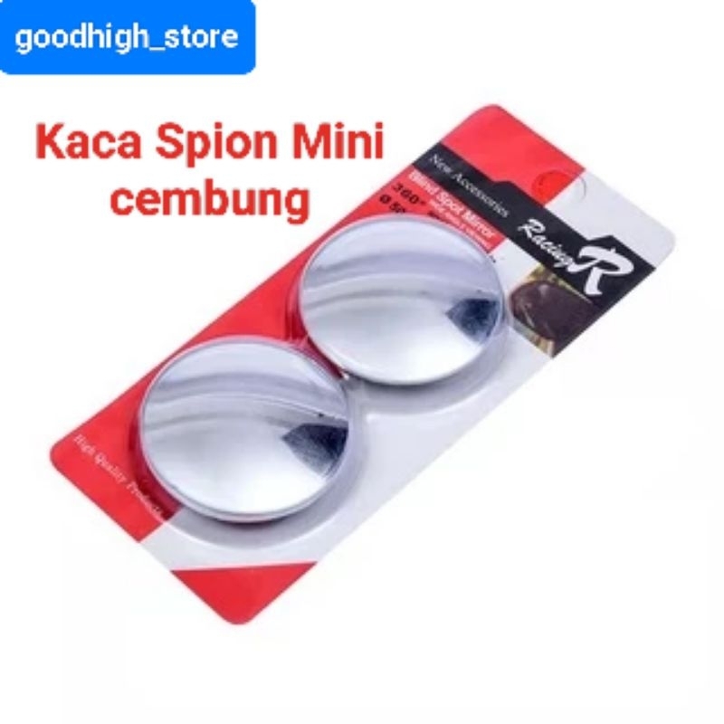 Jual Kaca Cermin Mini Spion Mobil 360° Wide Angle Super Tipis | Shopee ...