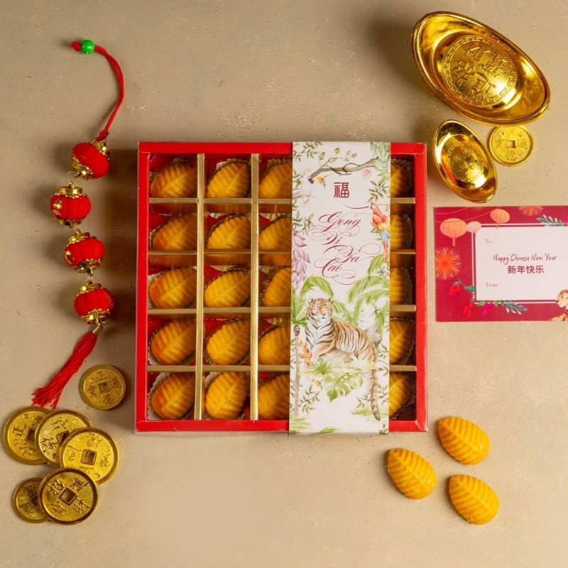 Jual Kue Nastar Box Edisi Imlek / Pineapple Tarts Chinese New Year ...