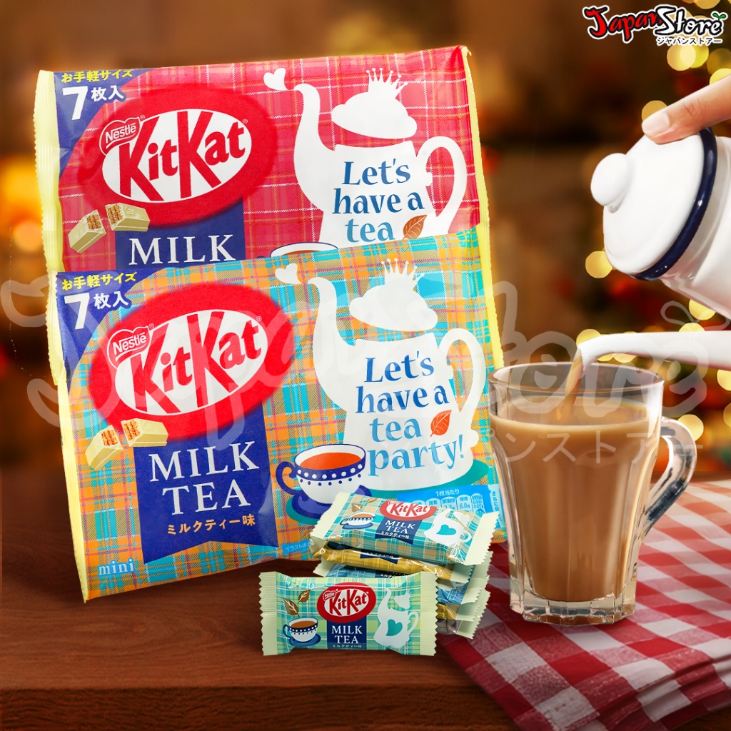 Jual KitKat Milk Tea Flavor Bag | Shopee Indonesia