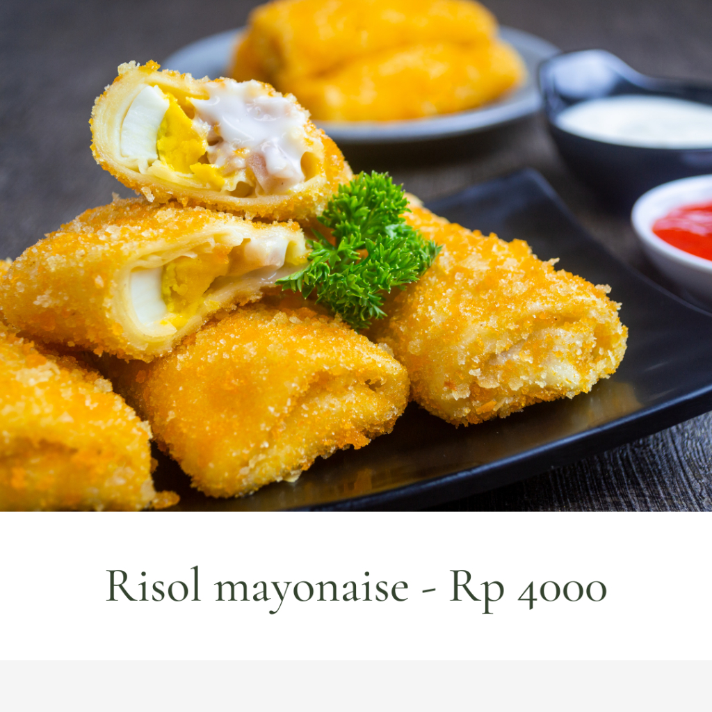 Jual CANA RISOLES MAYONAISE JAJAN PASAR KUEH KUE PASAR SNACK FOOD SNACK ...