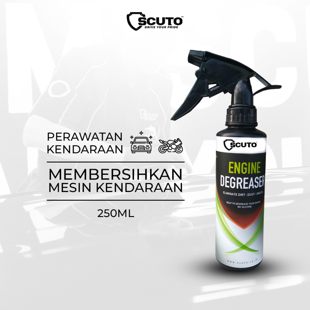 Jual Scuto Engine Degreaser Cairan Pembersih Mesin Kendaraan Mobil dan ...