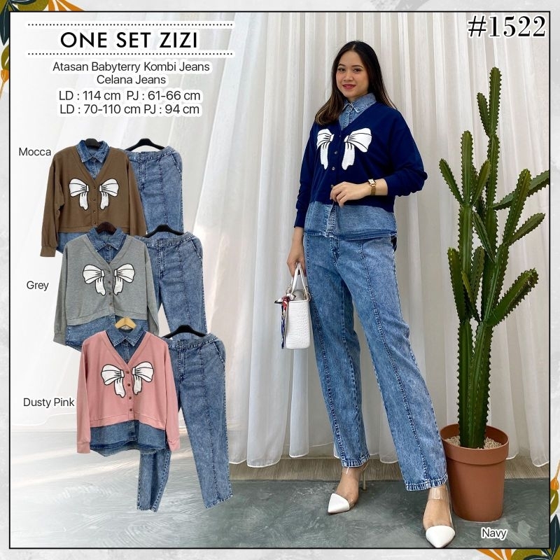 Jual Setelan Jeans Wanita | Shopee Indonesia