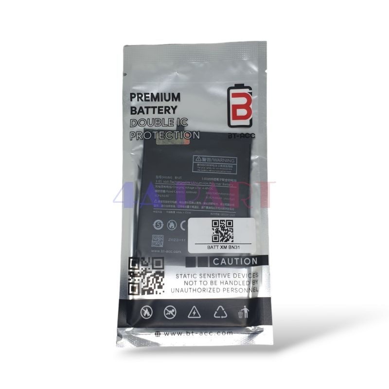 Jual BATERAI XIAOMI NOTE 5A / BATT BN31 / BATERRY BN31 / MIA1 / REDMI ...