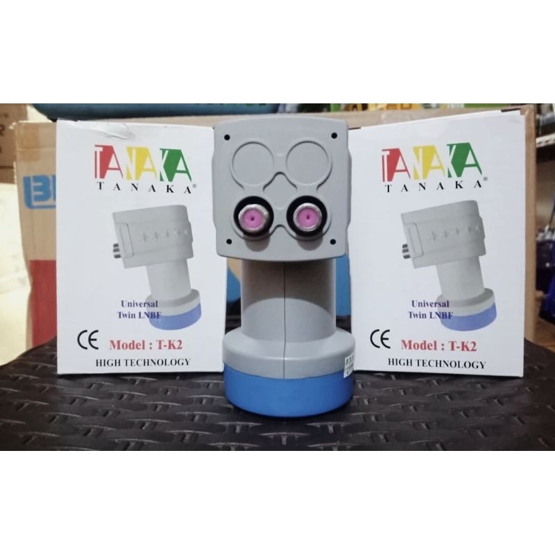 Jual LNB KUBAND DUAL OUTPUT TANAKA LNB DOBEL | Shopee Indonesia