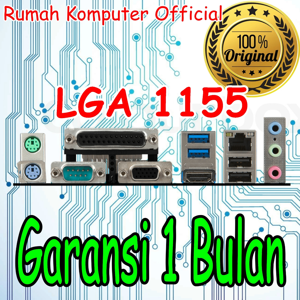 Jual Motherboard Intel LGA 1155 H61 DDR3 | Shopee Indonesia