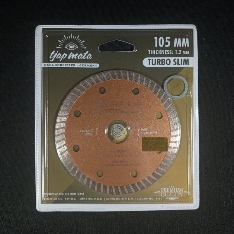 Jual Mata Gerinda Diamond Wheel Merk Cap Mata Turbo Slim Untuk Granit ...