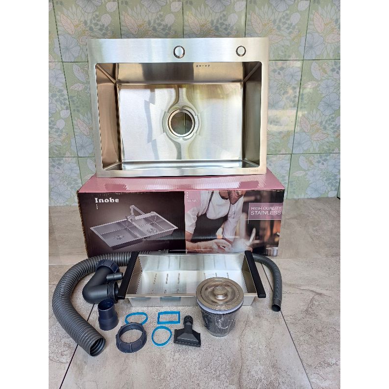 Jual Bak Cuci Piring Stainles Minimalis Inobe 60 x 45 x 22cm Model ...