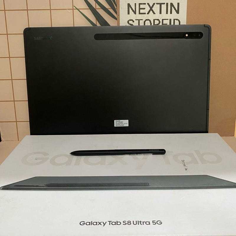 Jual SAMSUNG GALAXY TAB S8 ULTRA 5G 12/256 SECOND FULLSET | Shopee Indonesia