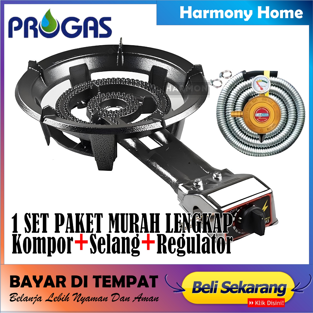 Jual Kompor cor / Kompor mata seribu Progas PG 31 A Progas Bonus Selang ...
