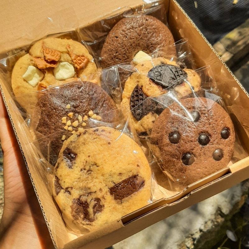 Jual (HARGA ISI 6 PCS) - SOFT BAKED COOKIES / Hampers Gift Hadiah ...