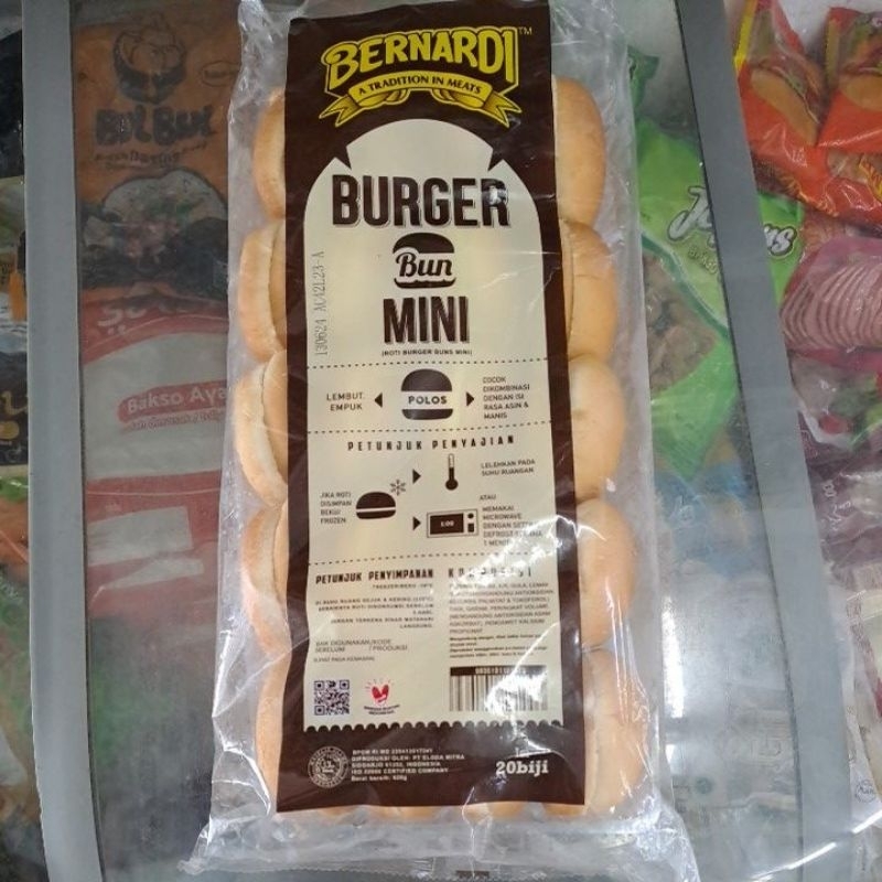 Jual ROTI BURGER BERNARDI MINI ISI 20 | Shopee Indonesia