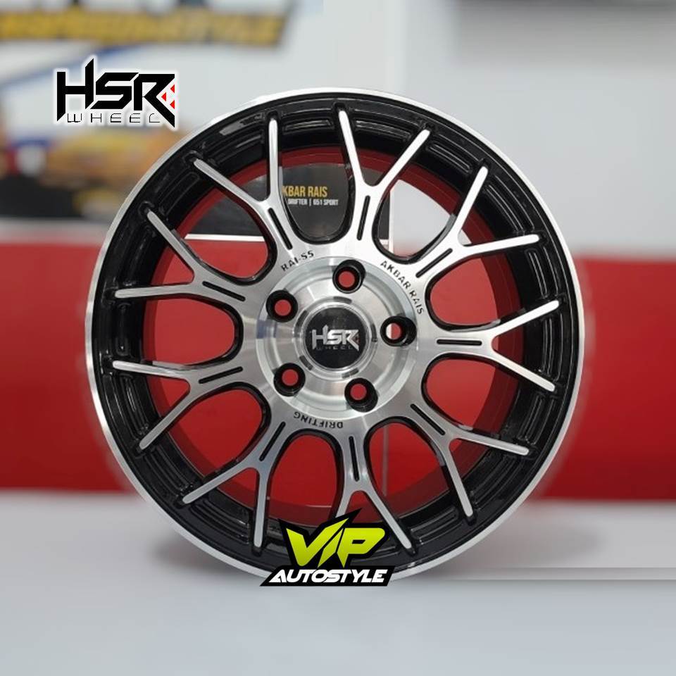 Jual Velg mobil Ring 17 Honda HRV Xpander Terios Innova ertiga - HSR RAI-S5 Racing | Shopee ...