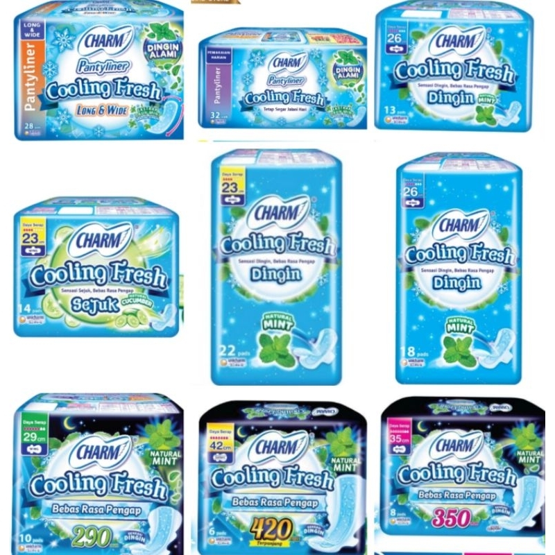 Jual charm cooling fresh /extra comfort pembalut | Shopee Indonesia