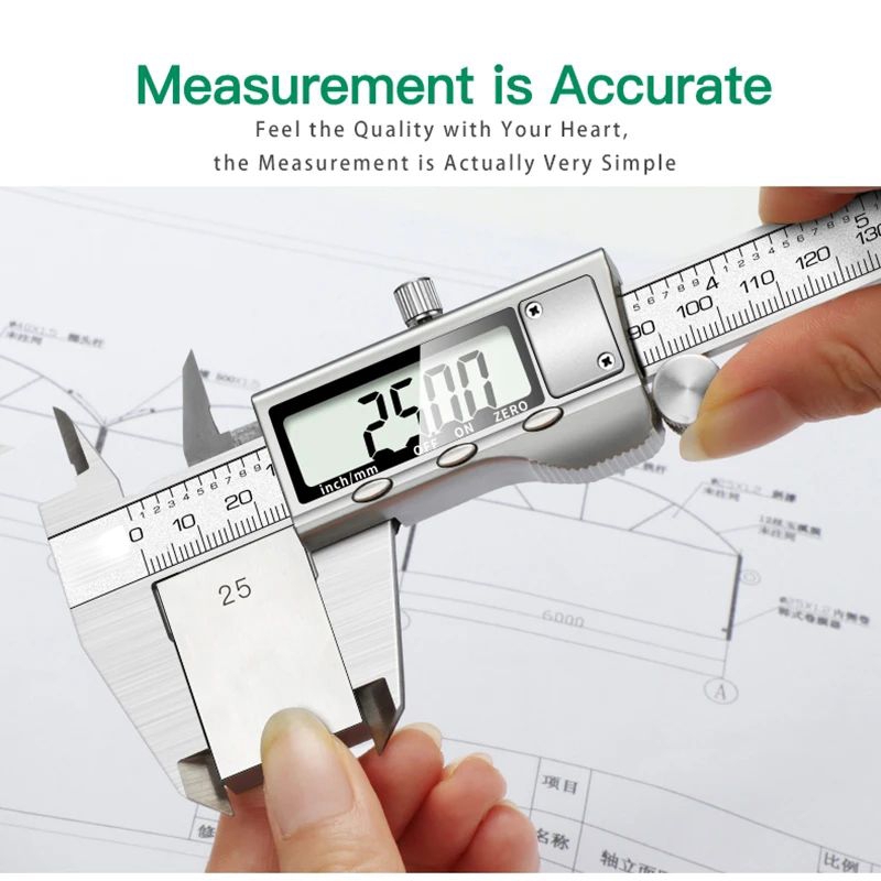 Jual Jangka Sorong Sigmat Sketmat Digital Stainless Ketelitian 0,01 mm Panjang 0 - 150mm Caliper ...