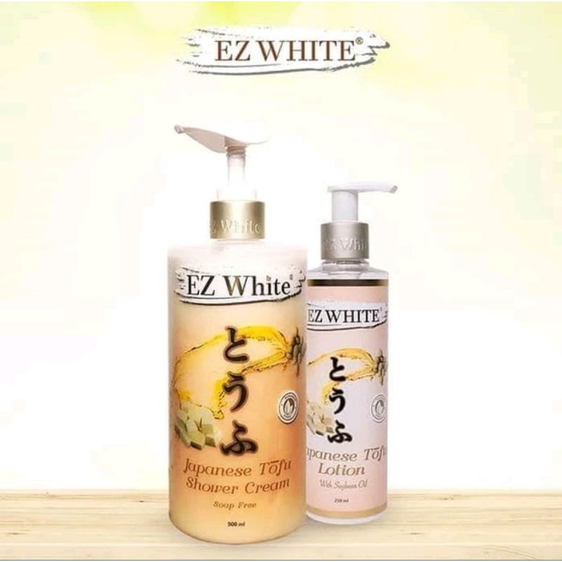 Jual EZ White Japanese Tofu Lotion With Soybean Oil 250ml | Shopee ...