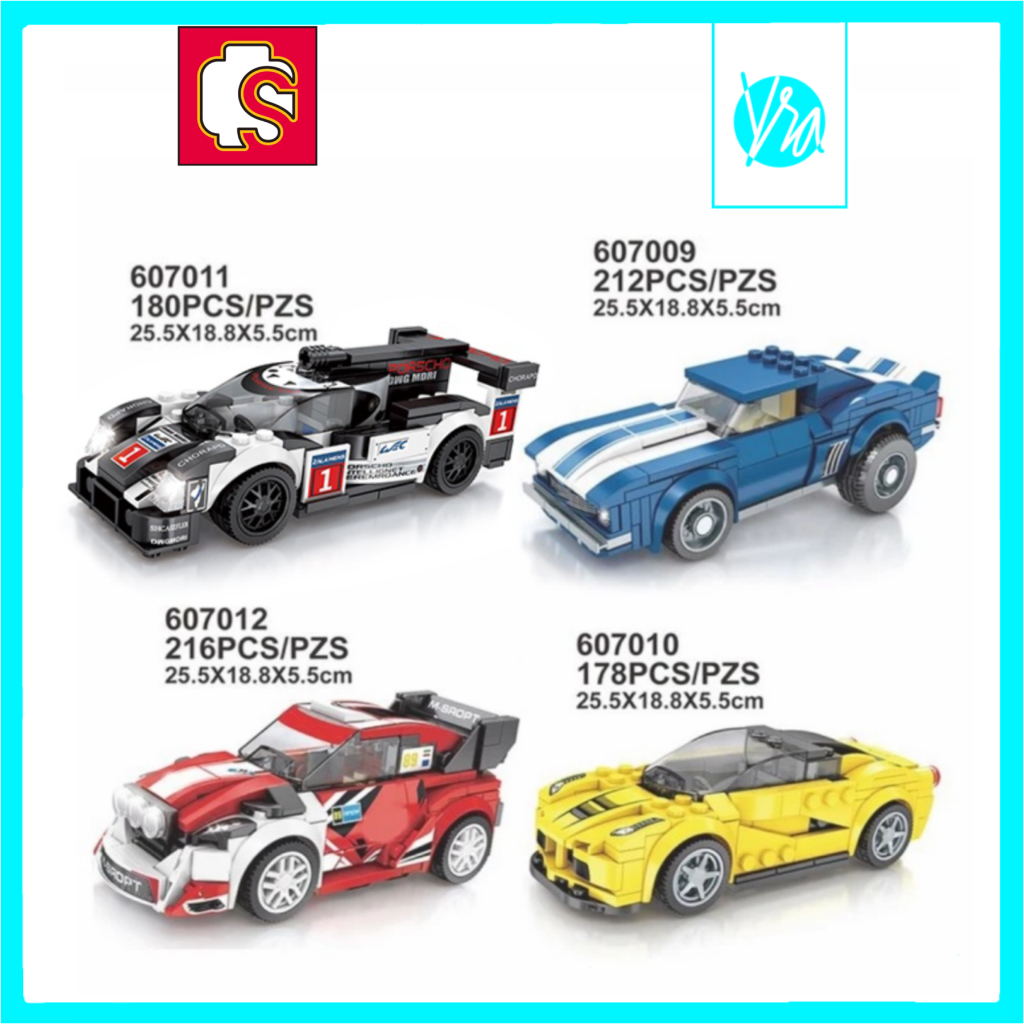 Jual YRA-Sembo Block-Famous Car Collection | Shopee Indonesia