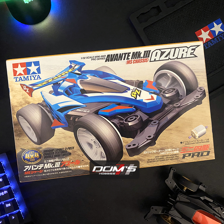 Jual TAMIYA 18626 AVANTE Mk. III AZURE - MS CHASSIS - PRO Series ...